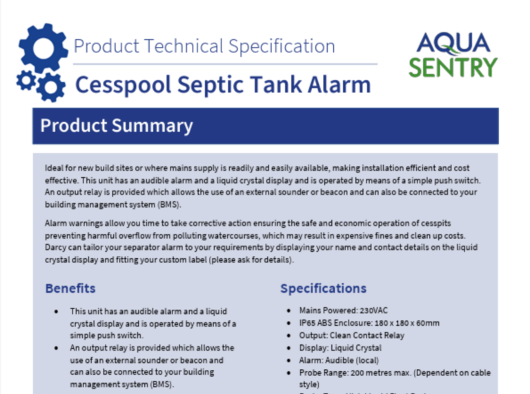 Downloads | Aquasentry